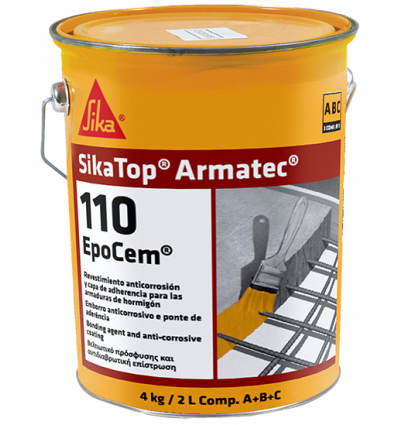 SikaTop Armatec 110 EpoCem 4kg Αντιδιαβρωτική προστασία